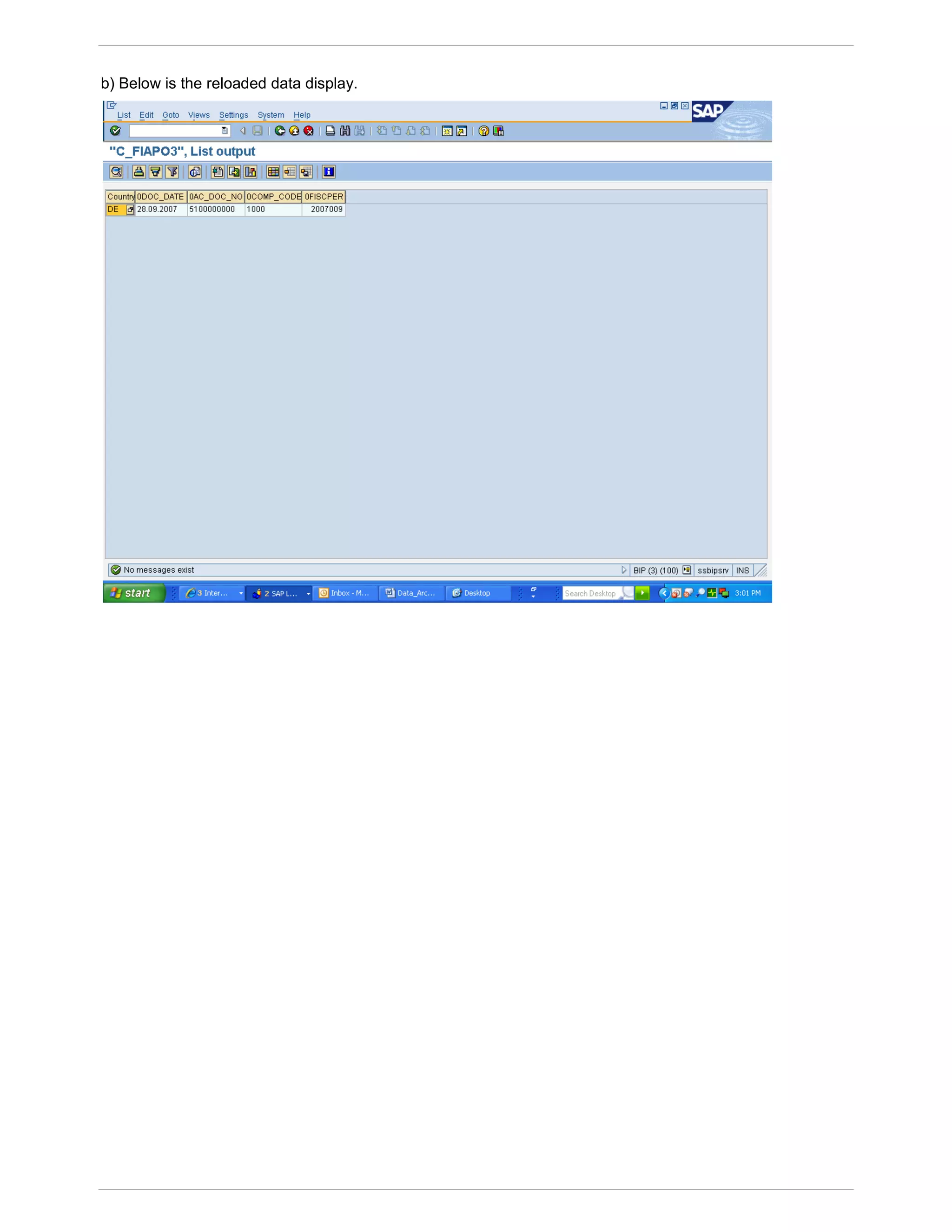 Sap bi step by step procedure for data archiving by adk and reloading ...