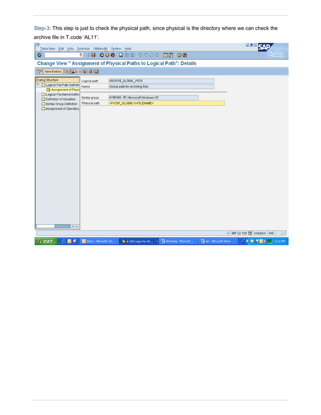 Sap bi step by step procedure for data archiving by adk and reloading archived data | PDF