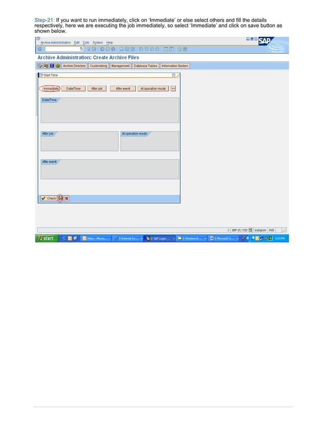 Sap bi step by step procedure for data archiving by adk and reloading archived data | PDF
