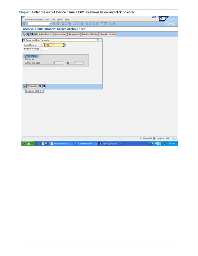 Sap bi step by step procedure for data archiving by adk and reloading ...