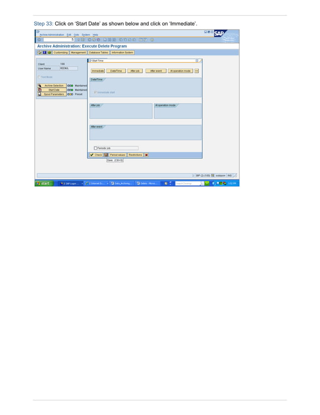 Sap bi step by step procedure for data archiving by adk and reloading ...