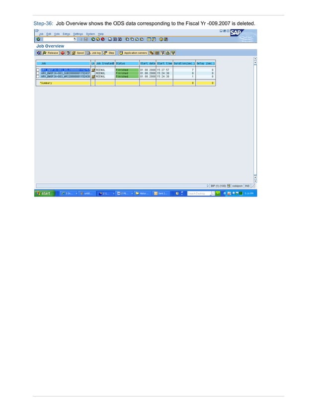 Sap bi step by step procedure for data archiving by adk and reloading ...