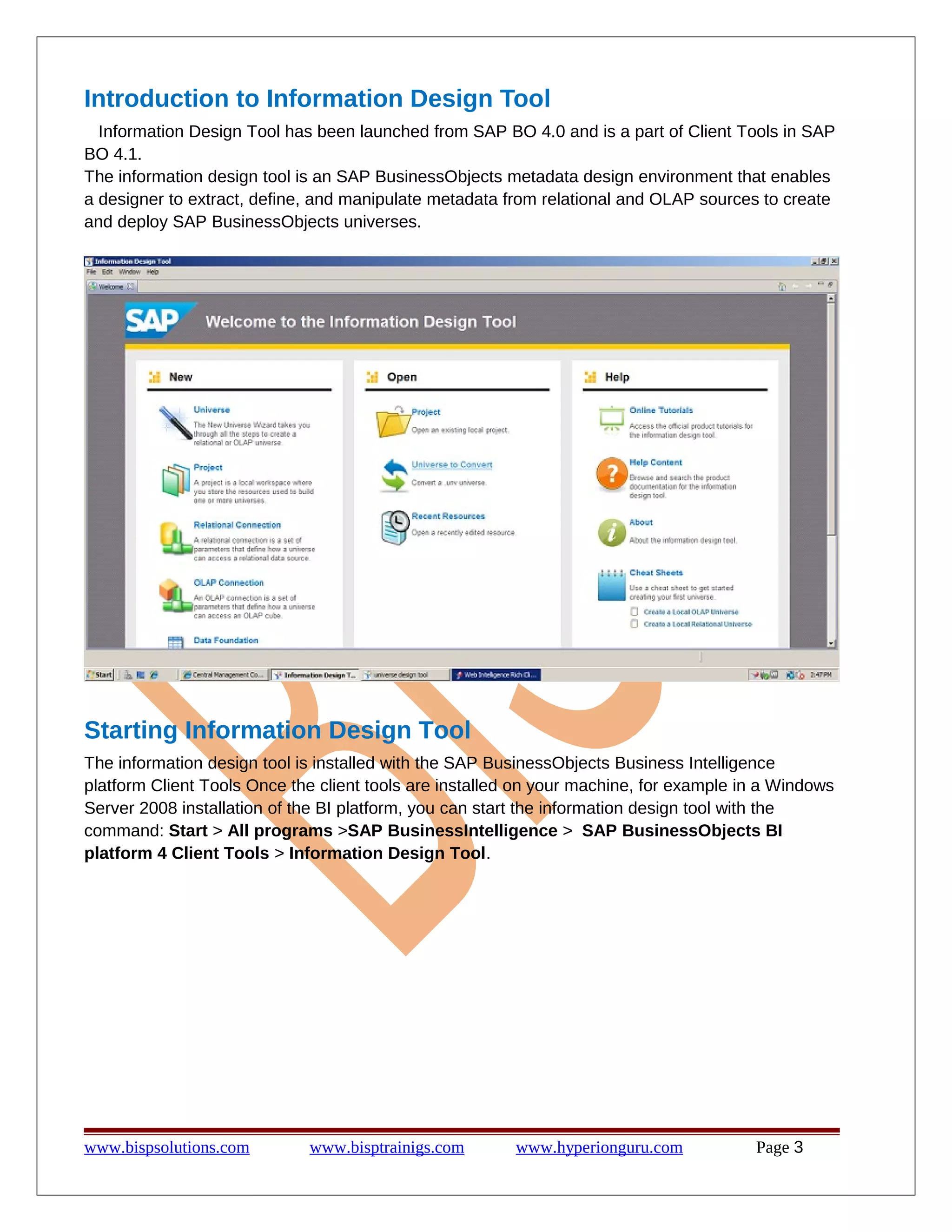 Sap bo-universe-design-beginner-s-guide-part-i | PDF