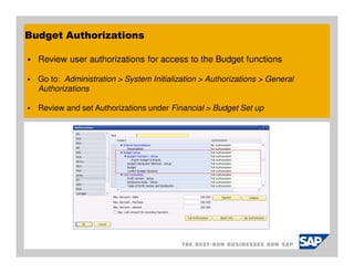 Sap business-one-budgets | PDF