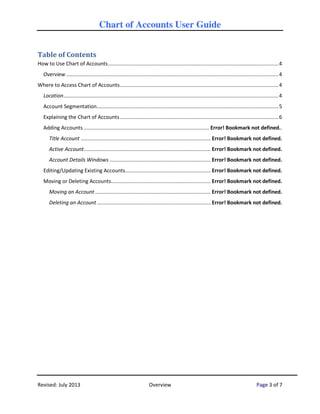 Chart of Accounts Setup in SAP Business One version 9.0 | PDF