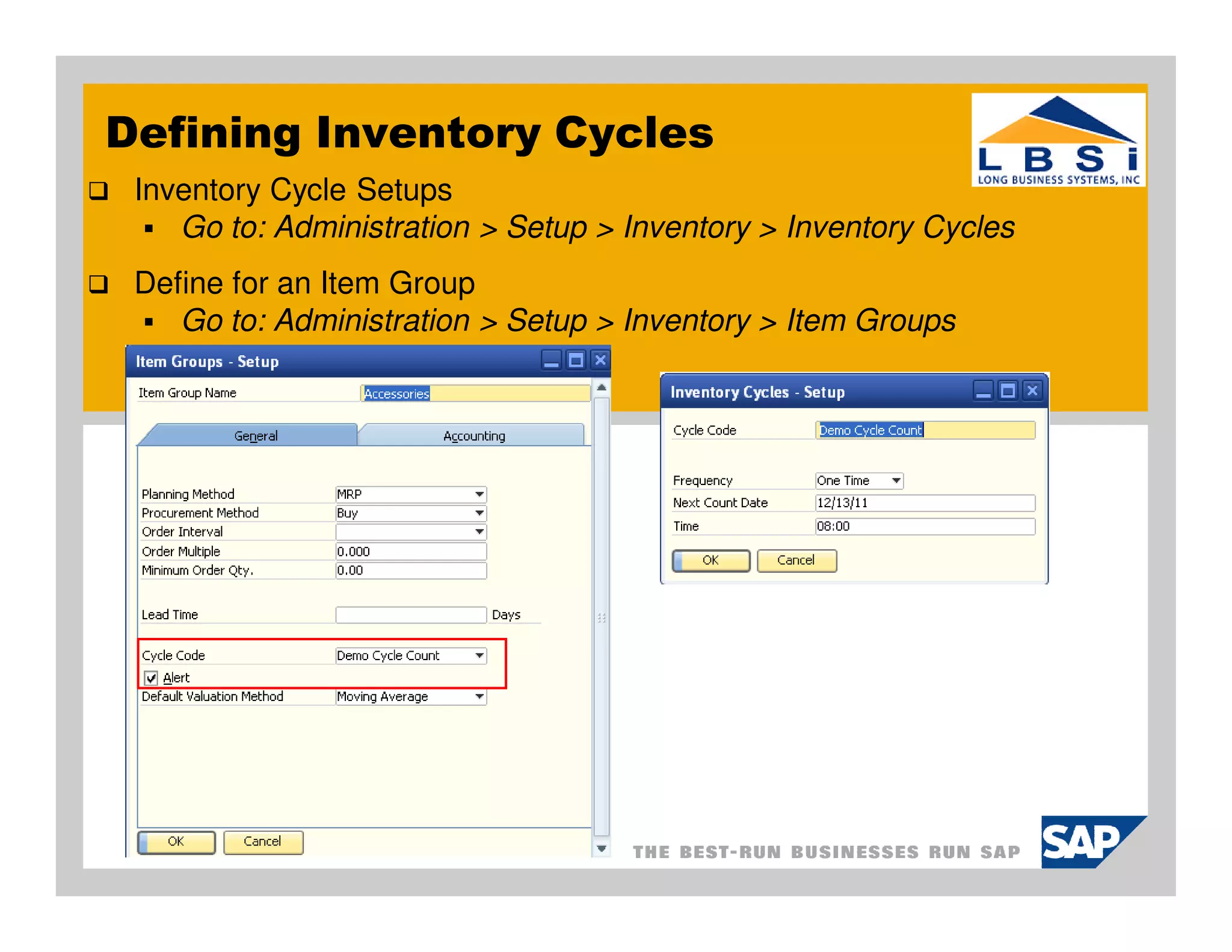 Sap business-one-inventory-management | PDF