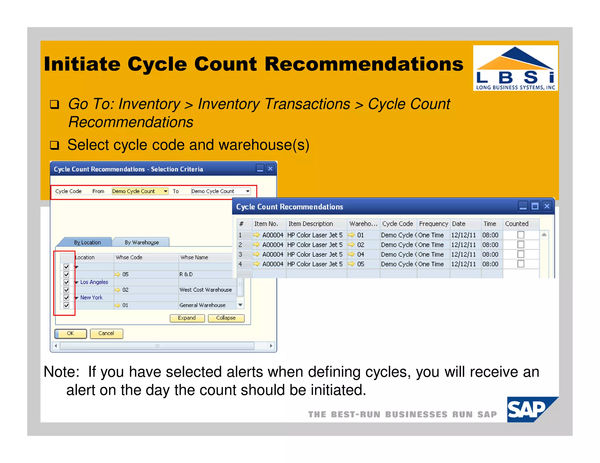 Sap business-one-inventory-management | PDF