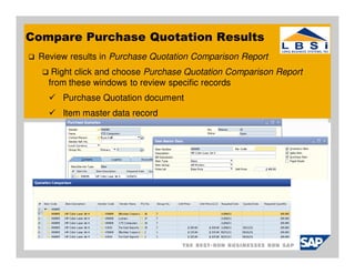 Sap business-one-purchase-quotation | PDF