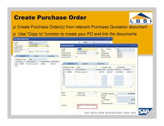 Sap business-one-purchase-quotation | PDF