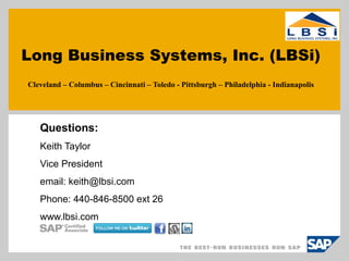 SAP Business-One-Queries-Introduction | PPT