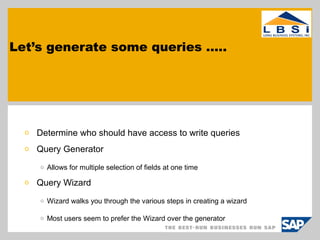 SAP Business-One-Queries-Introduction | PPT