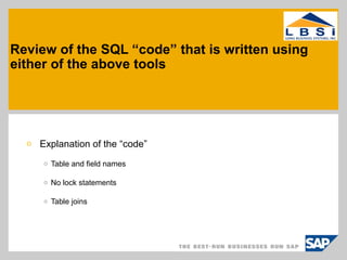 SAP Business-One-Queries-Introduction | PPT