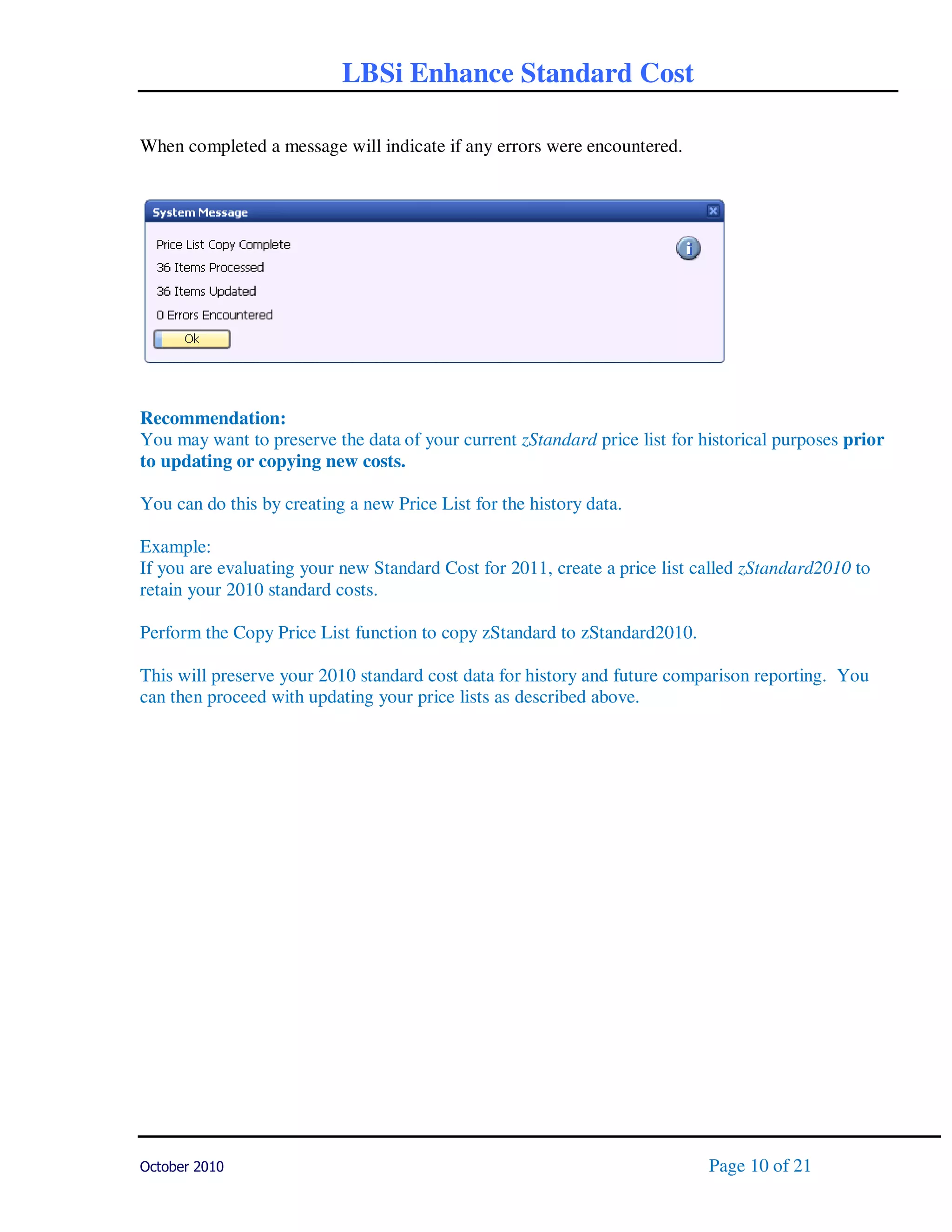 Sap business-one-standard-cost-roll-up-guide | PDF