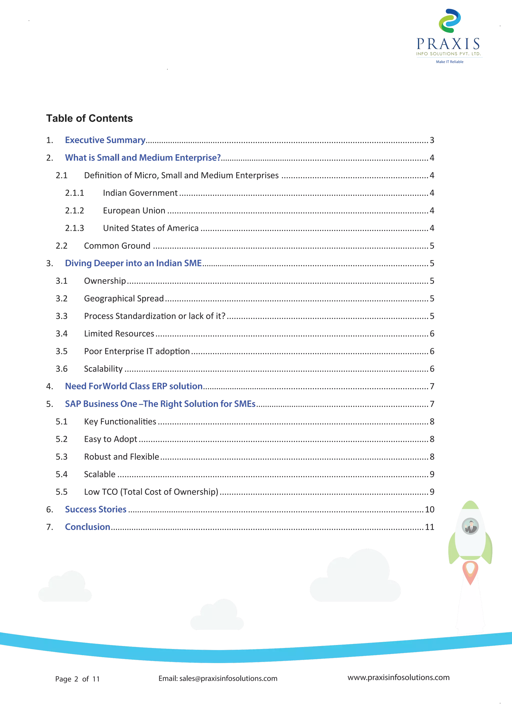 SAP Business One: The right solution for sme | PDF | Small and Medium ...