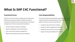 SAP-C4C-Functional-Explained(online Training) | PPTX