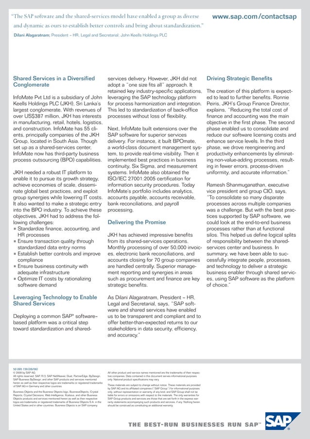 Sap case study | PDF