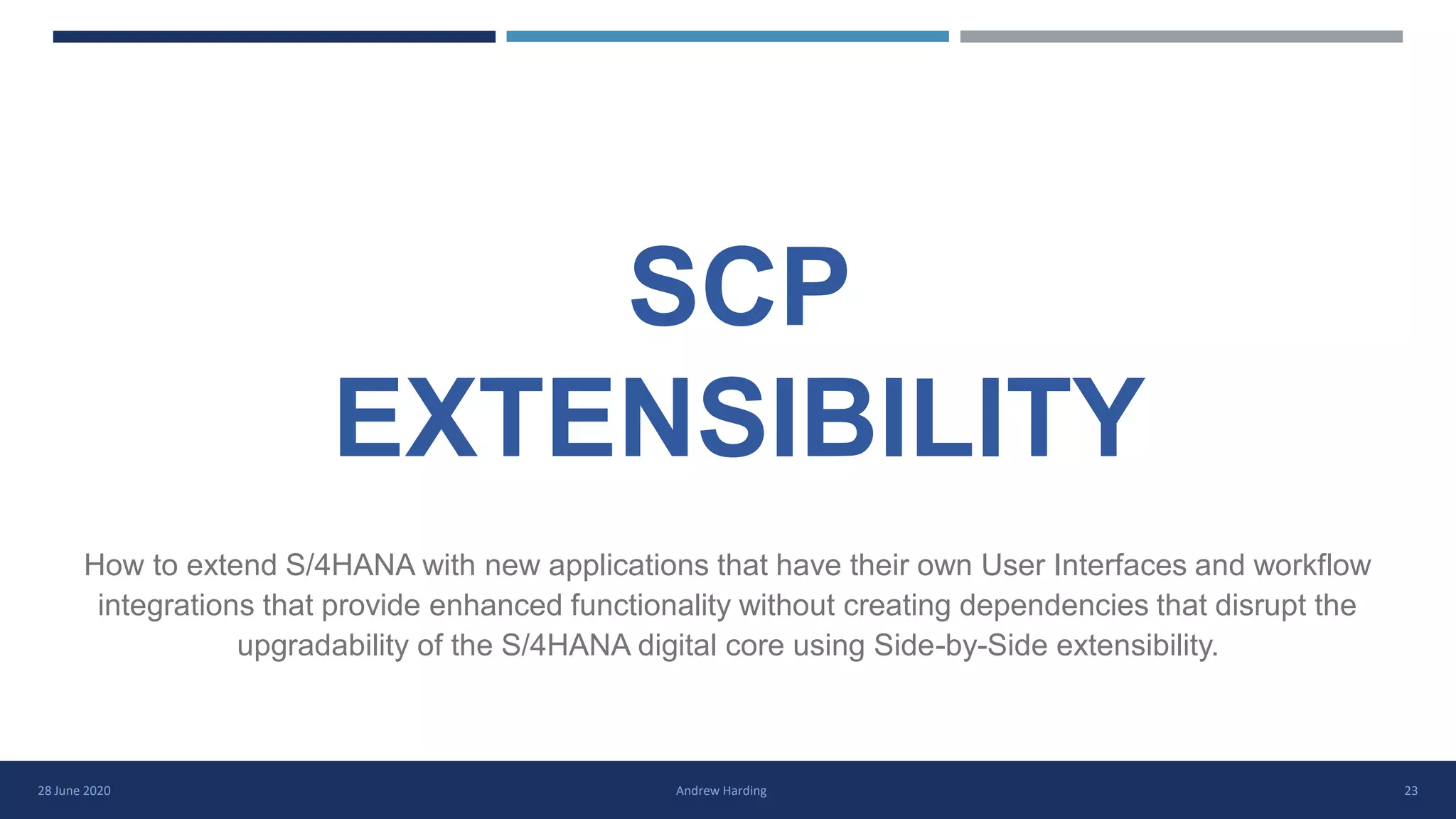 SAP Cloud Platform - Integration, Extensibility & Services | PDF