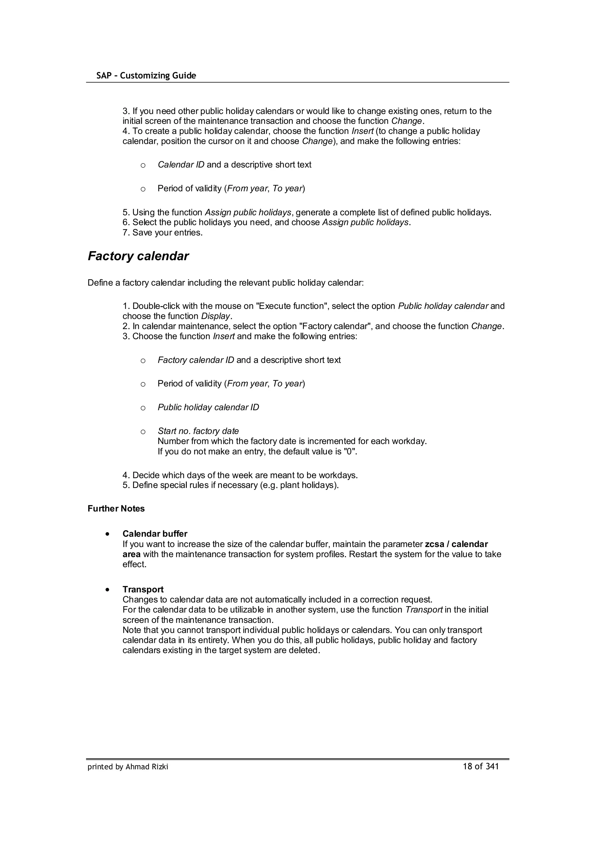 Sap configuration-guide | PDF