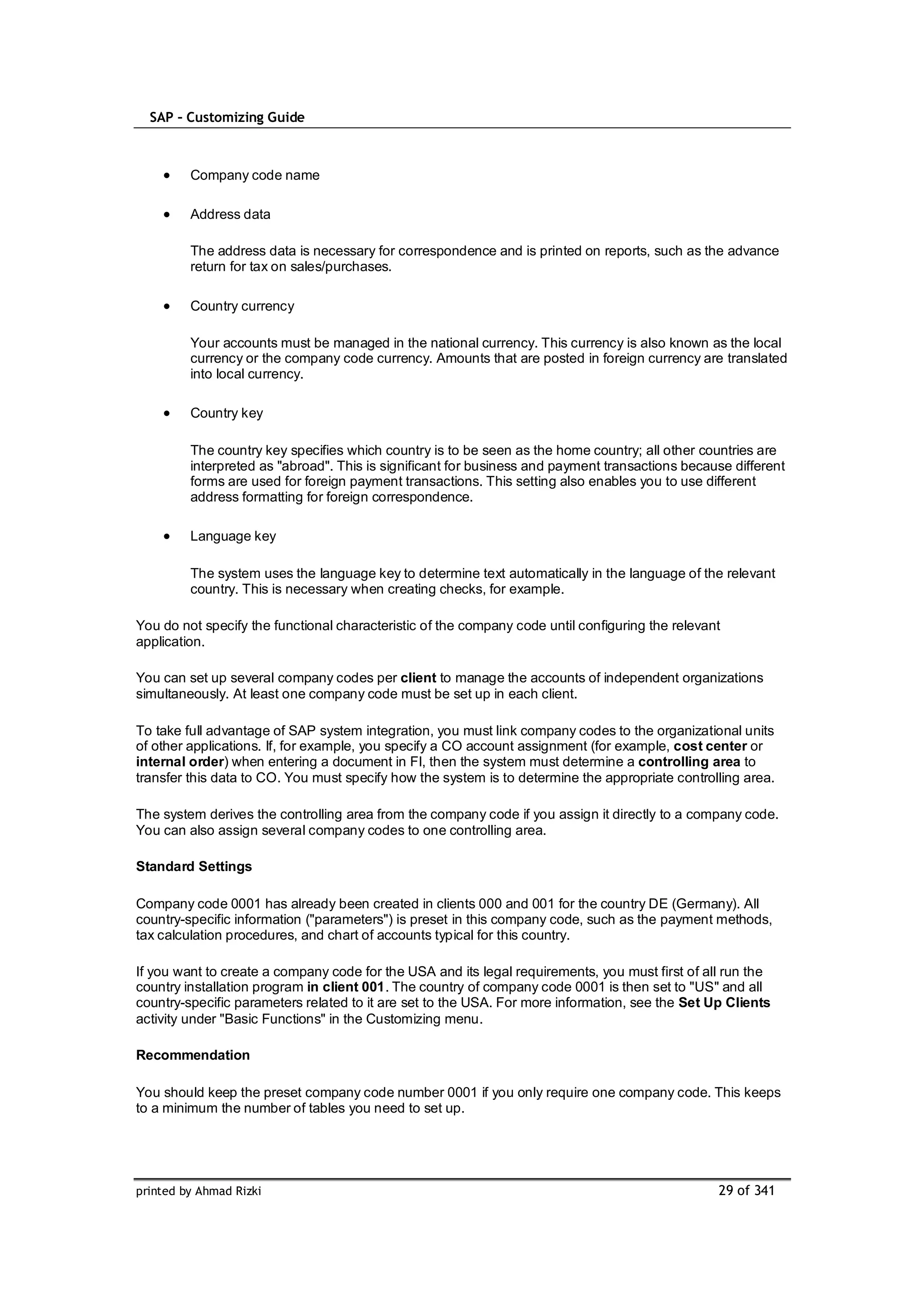 Sap configuration-guide | PDF