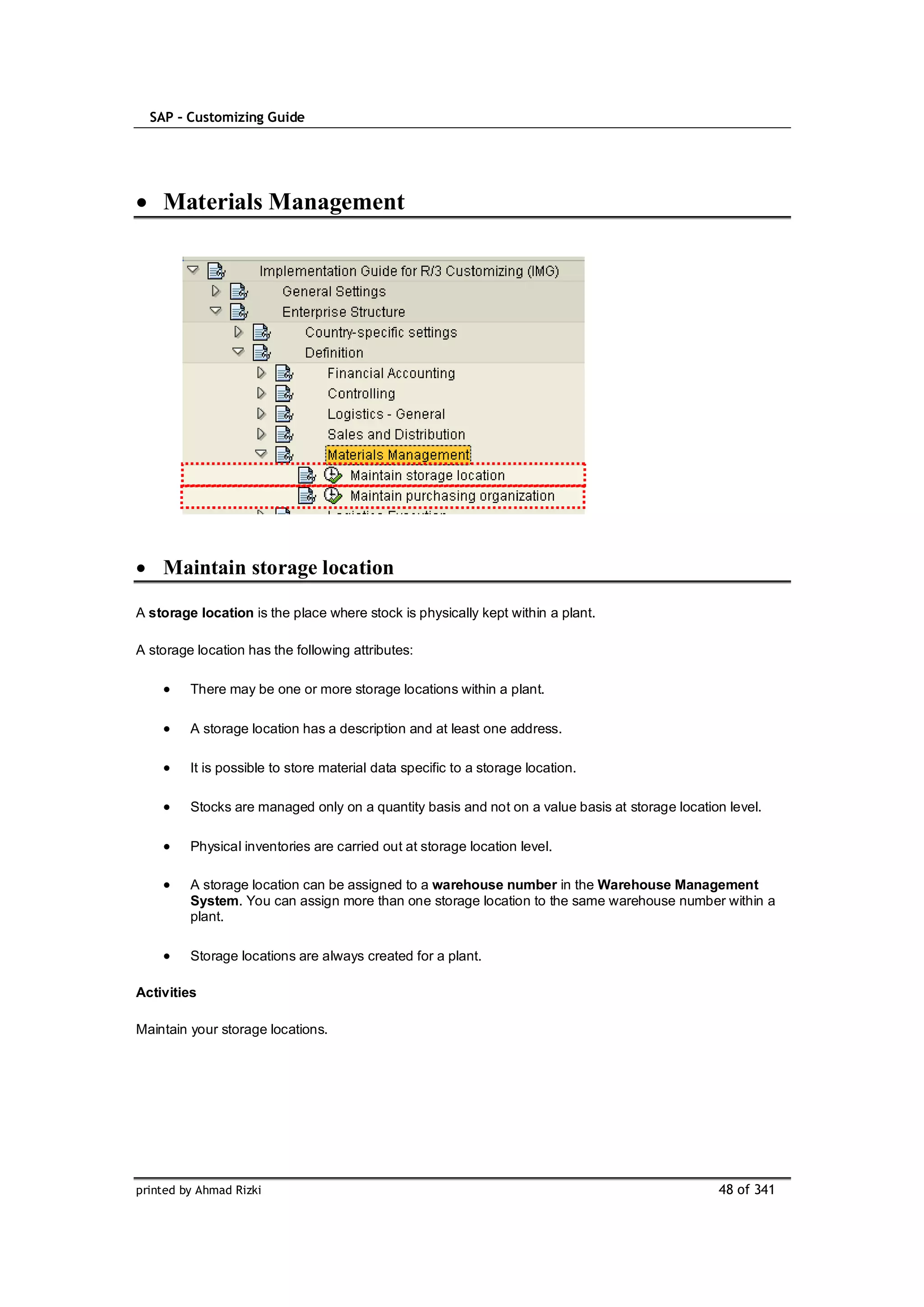 Sap configuration-guide | PDF