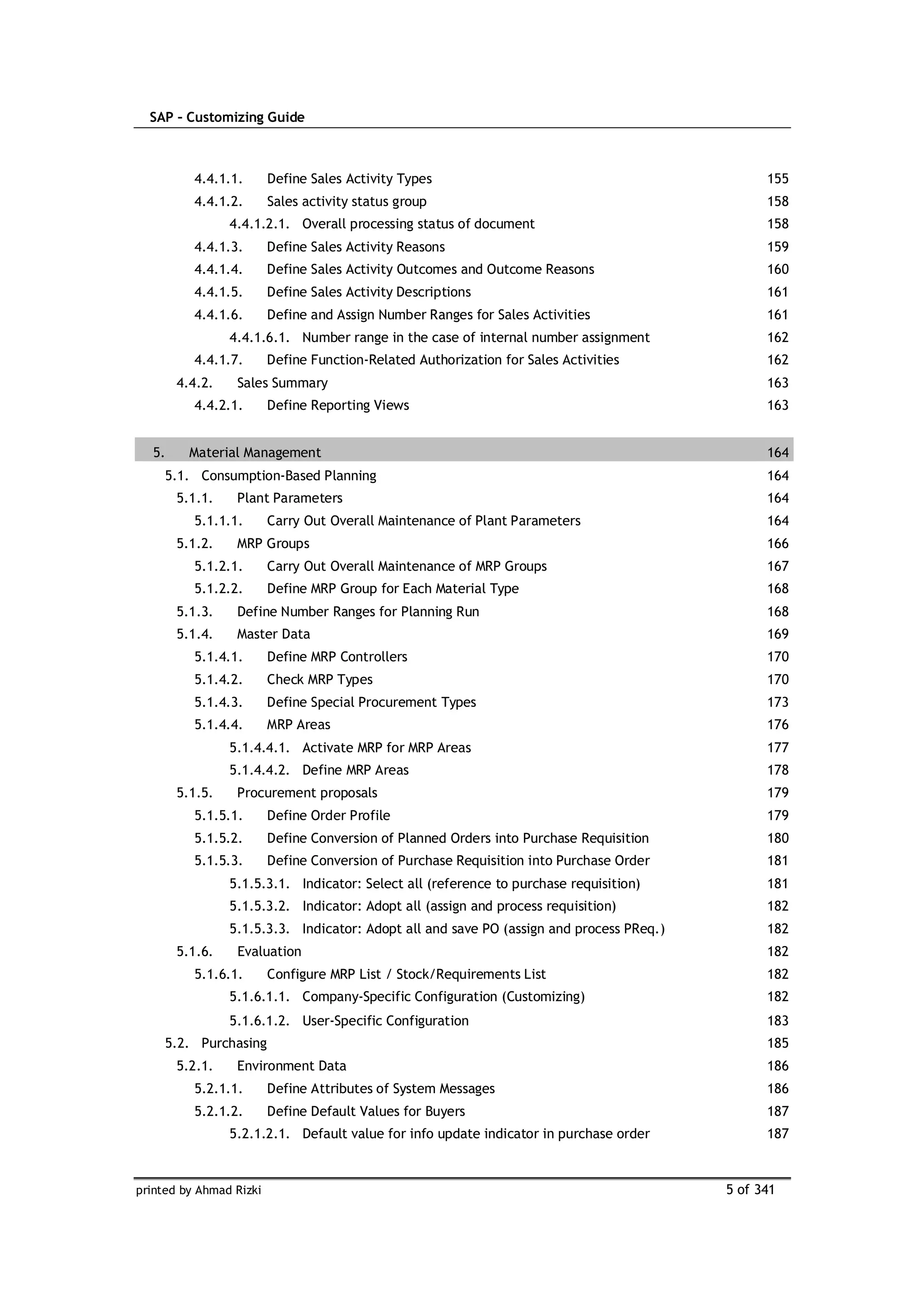 Sap configuration-guide | PDF