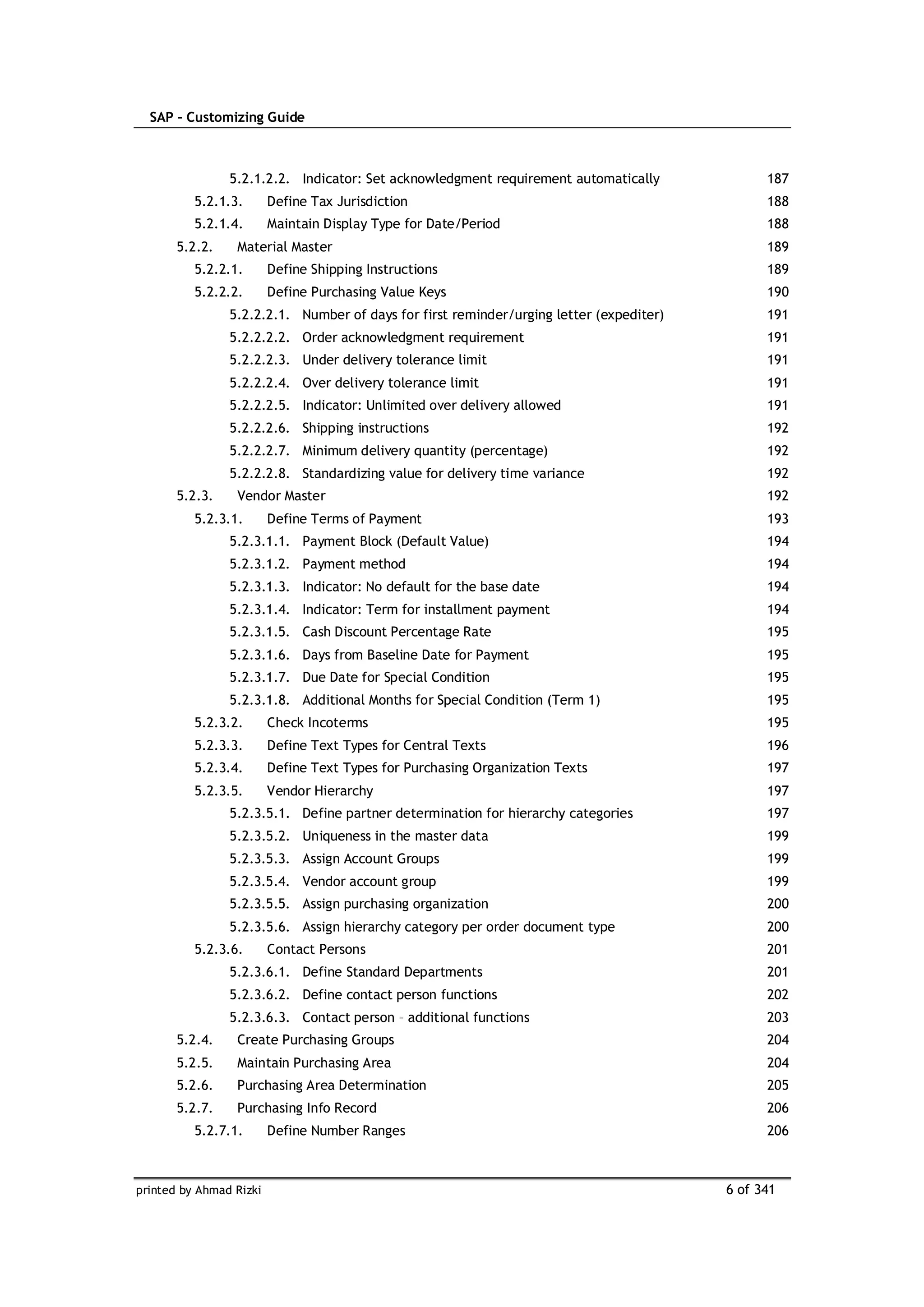 Sap configuration-guide | PDF