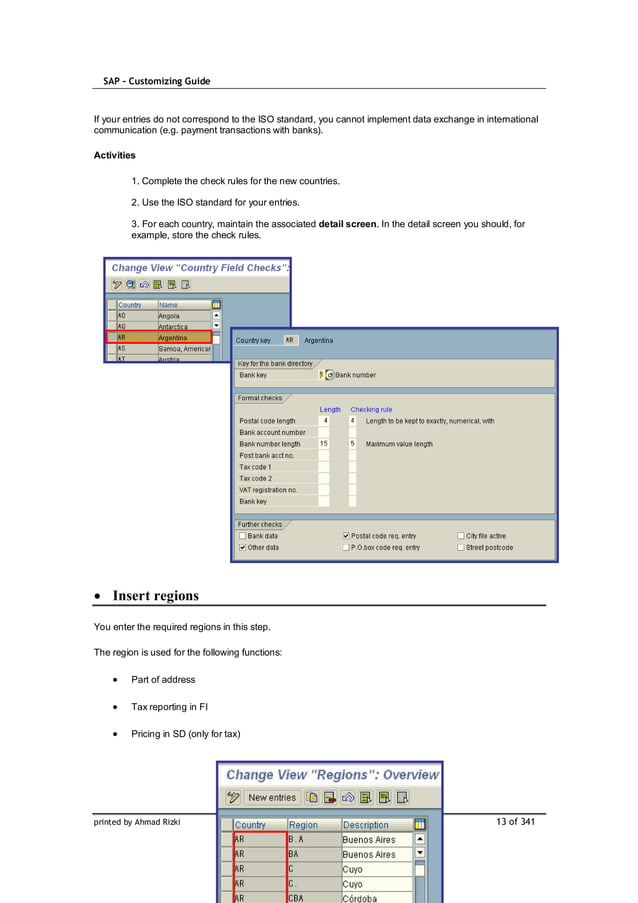 Sap configuration-guide | PDF