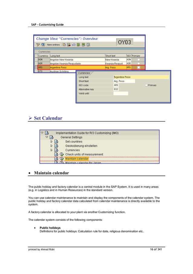 Sap configuration-guide | PDF