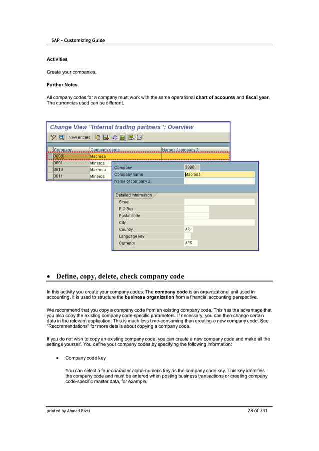 Sap configuration-guide | PDF