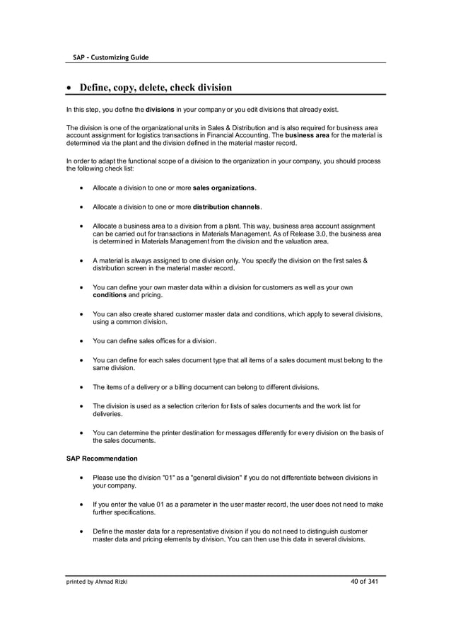 Sap configuration-guide | PDF