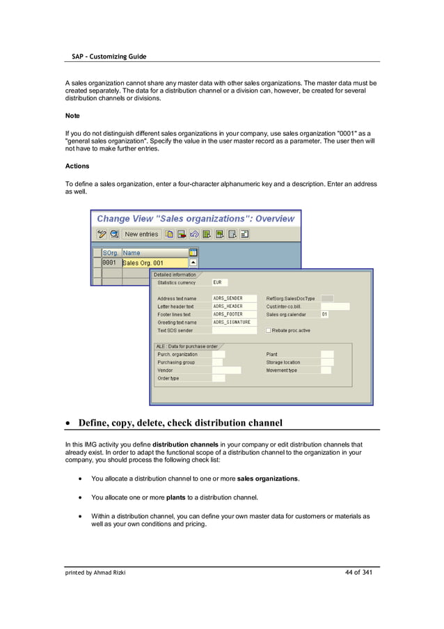 Sap configuration-guide | PDF