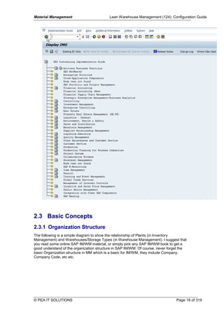 SAP Configuration Guide for Functional Modules (Based on IDES) | PDF
