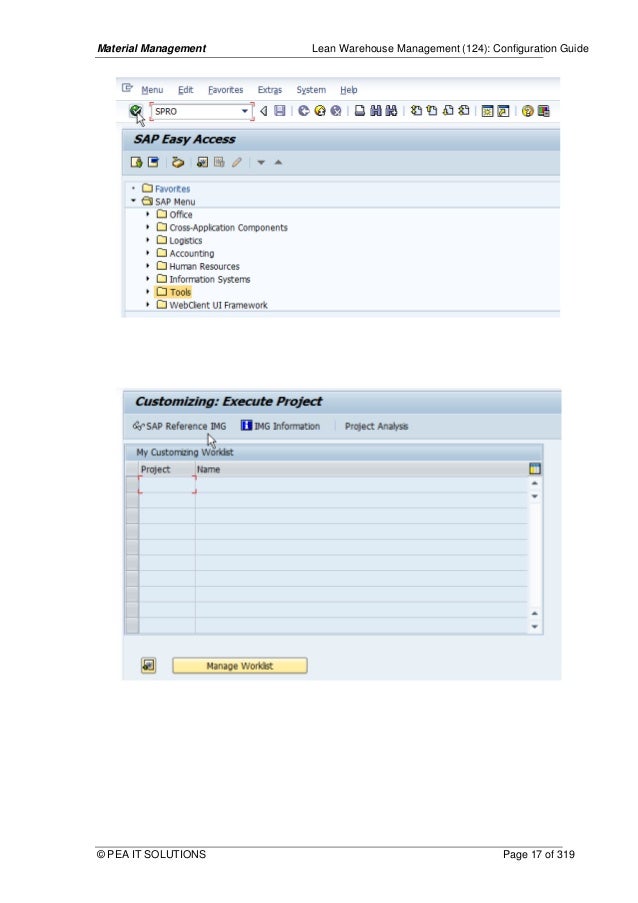 SAP Configuration Guide for Functional Modules (Based on IDES)