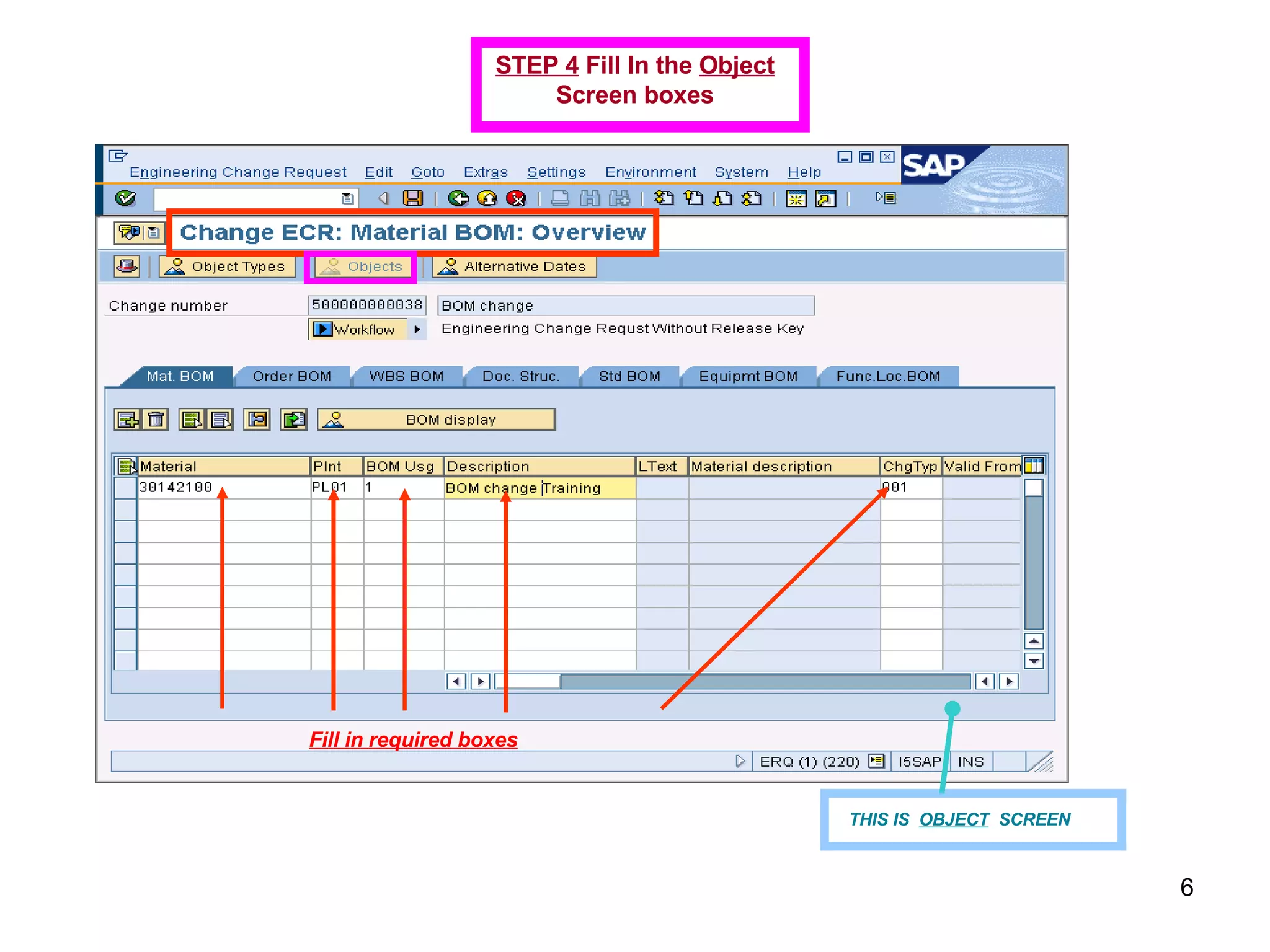 SAP Creating ECR | PPT