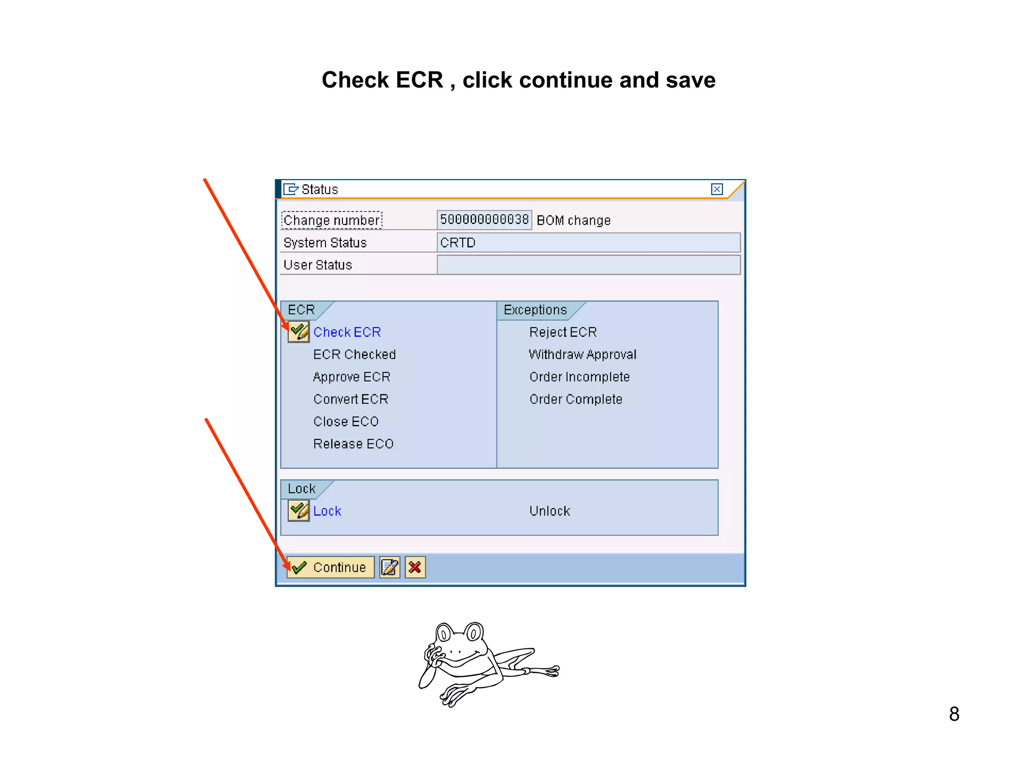 SAP Creating ECR | PPT