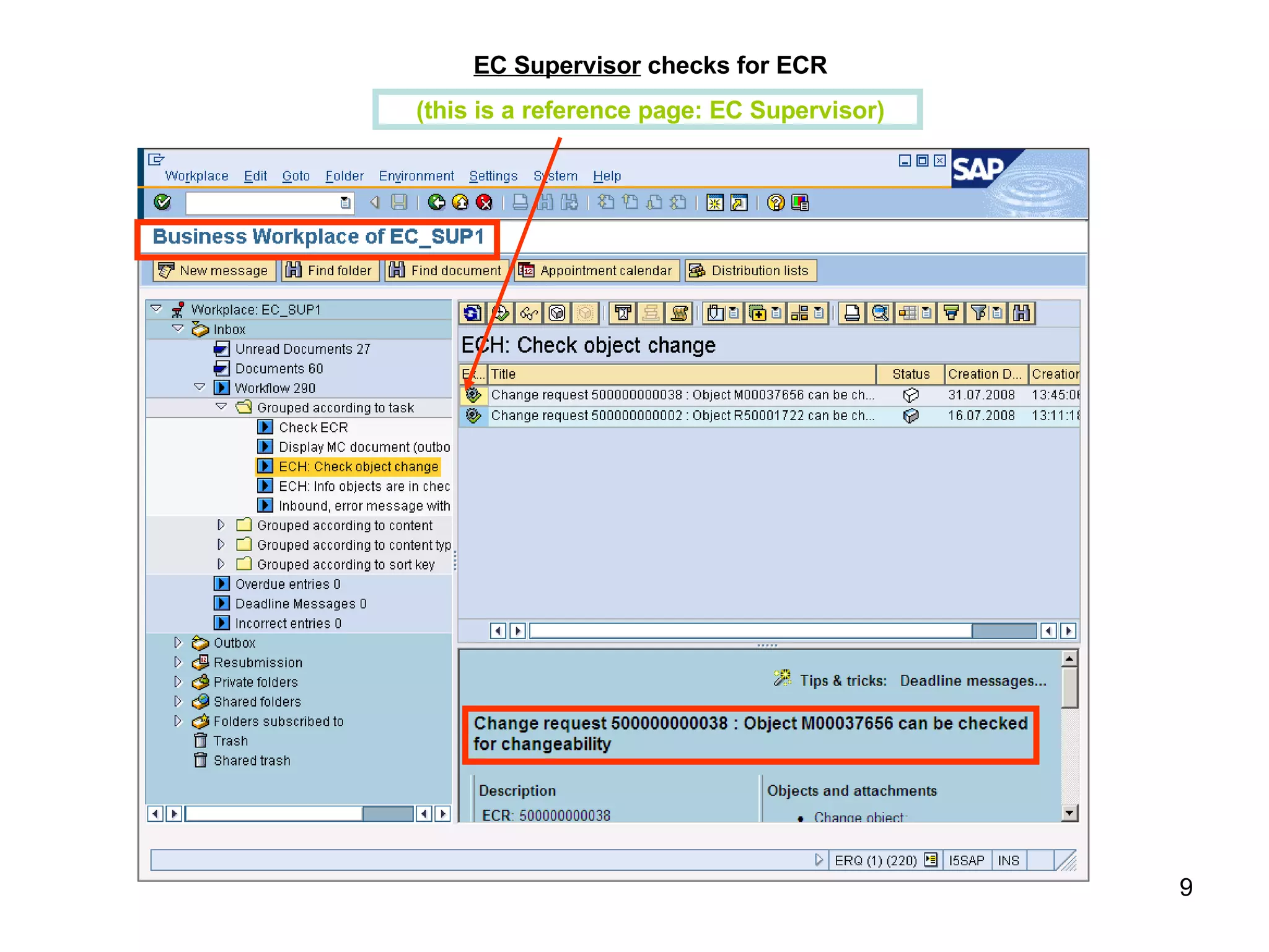 SAP Creating ECR | PPT