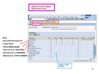 SAP Creating ECR | PPT