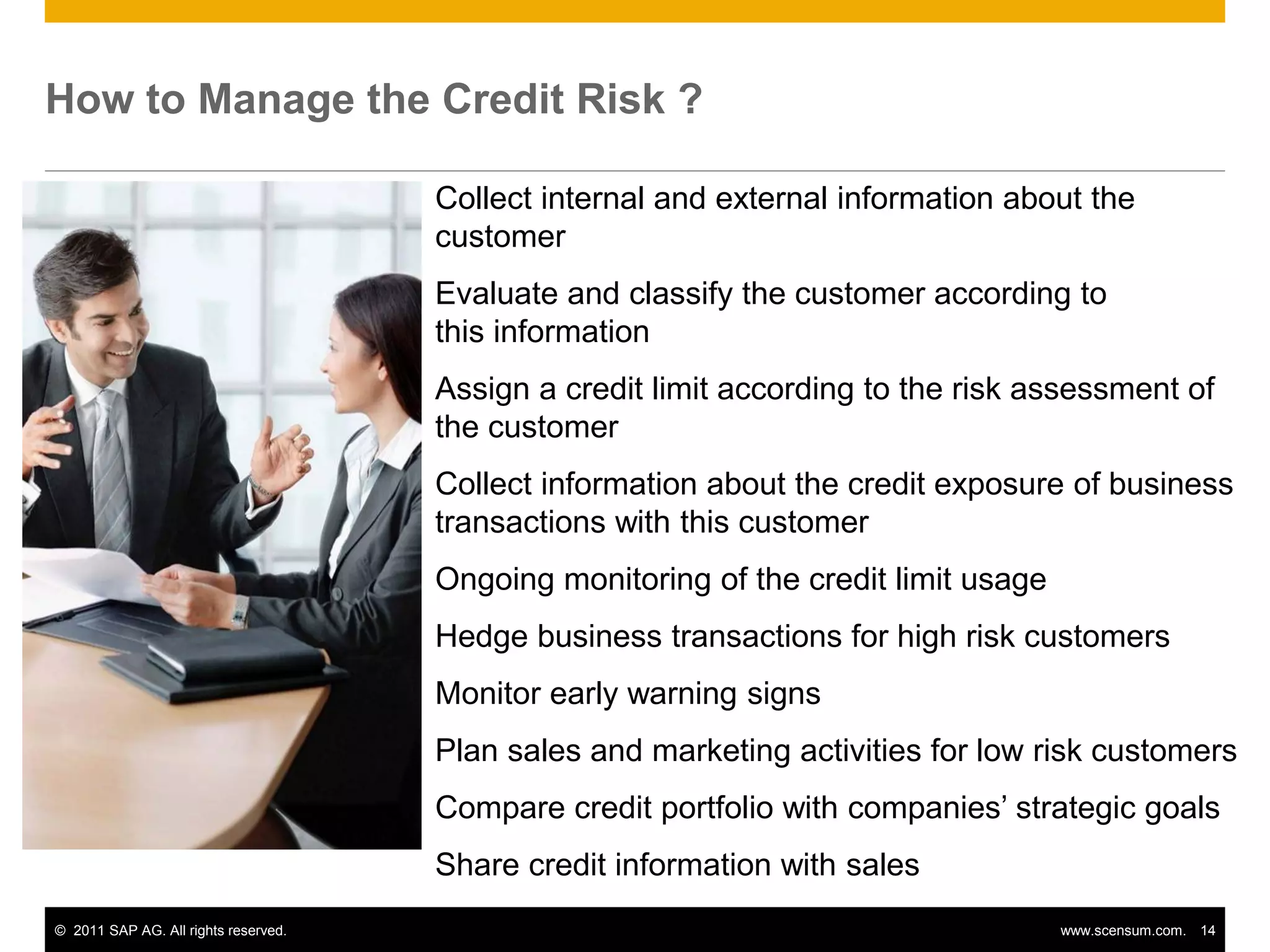 Sap credit-and-collection-management | PDF