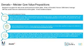 Unlock the full potential of SAP integration with Denodo and Meister | PPT
