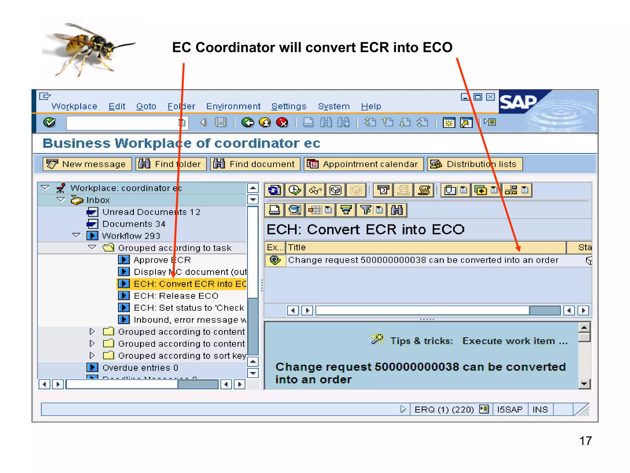 SAP: ECR, ECO, BOM | PPT