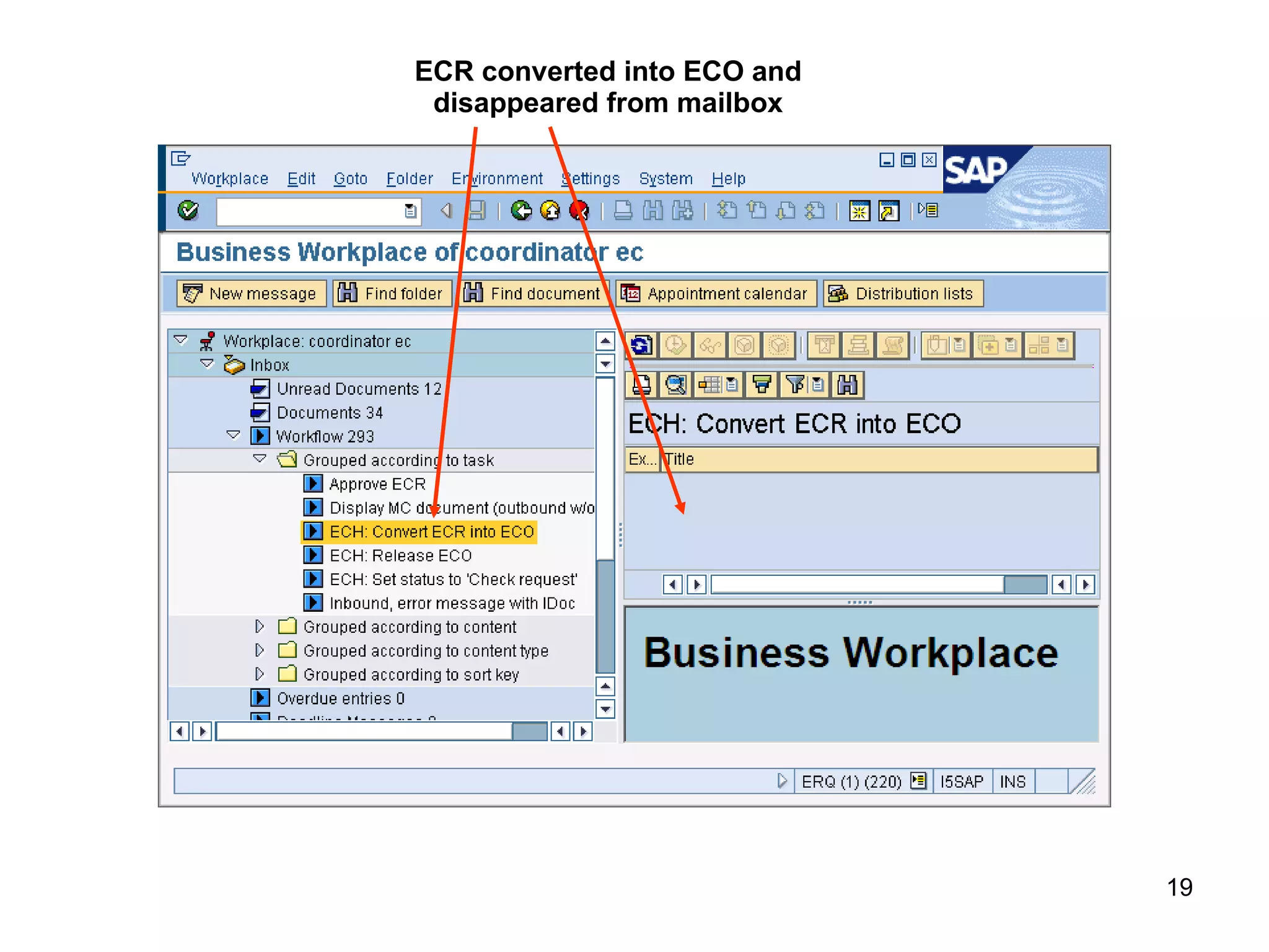 SAP: ECR, ECO, BOM | PPT