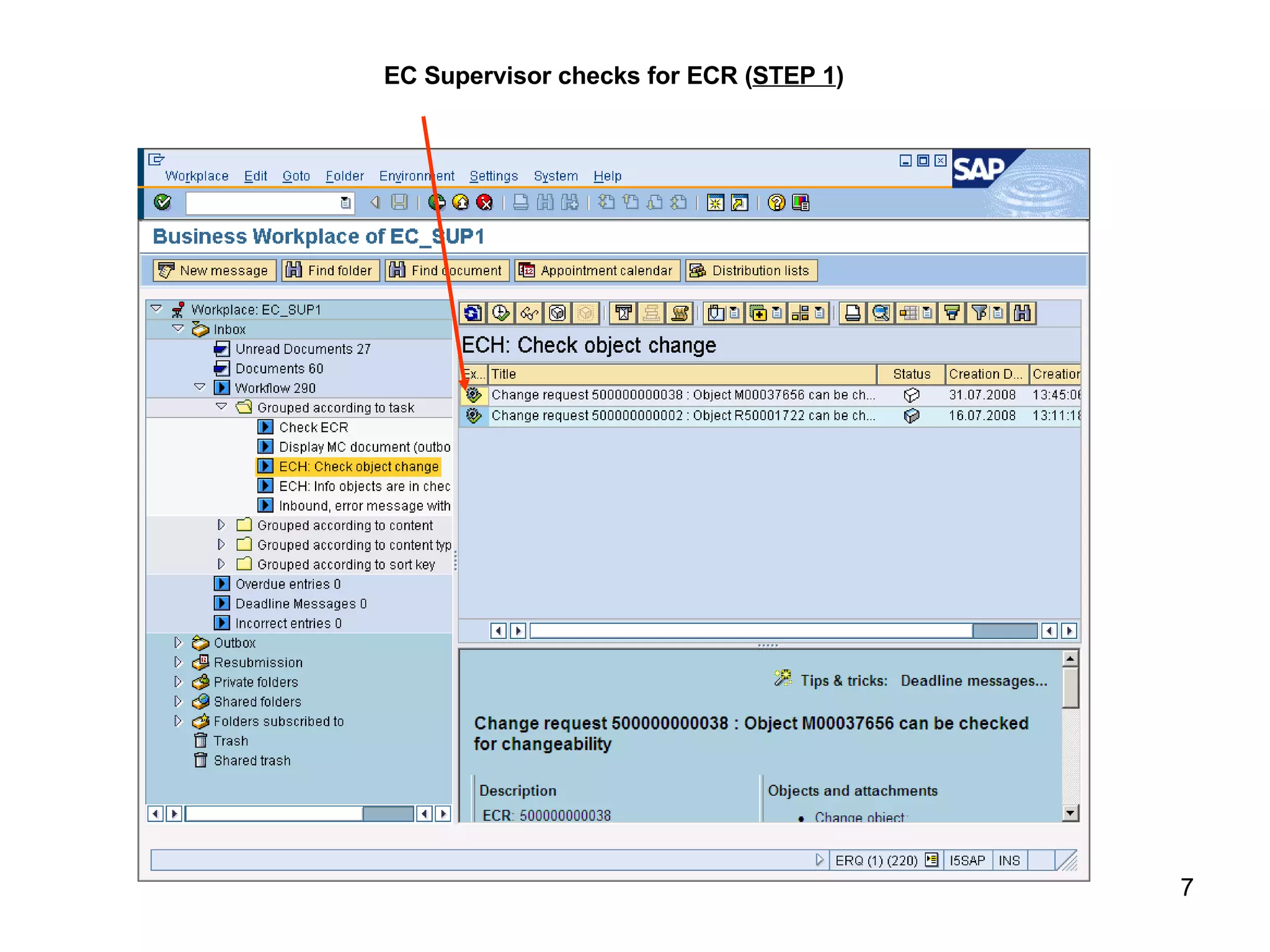 SAP: ECR, ECO, BOM | PPT