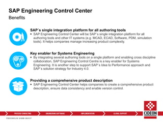 CIDEON SAP Engineering Control Center | PDF