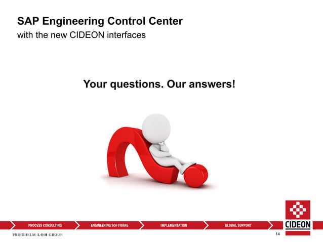 CIDEON SAP Engineering Control Center | PDF