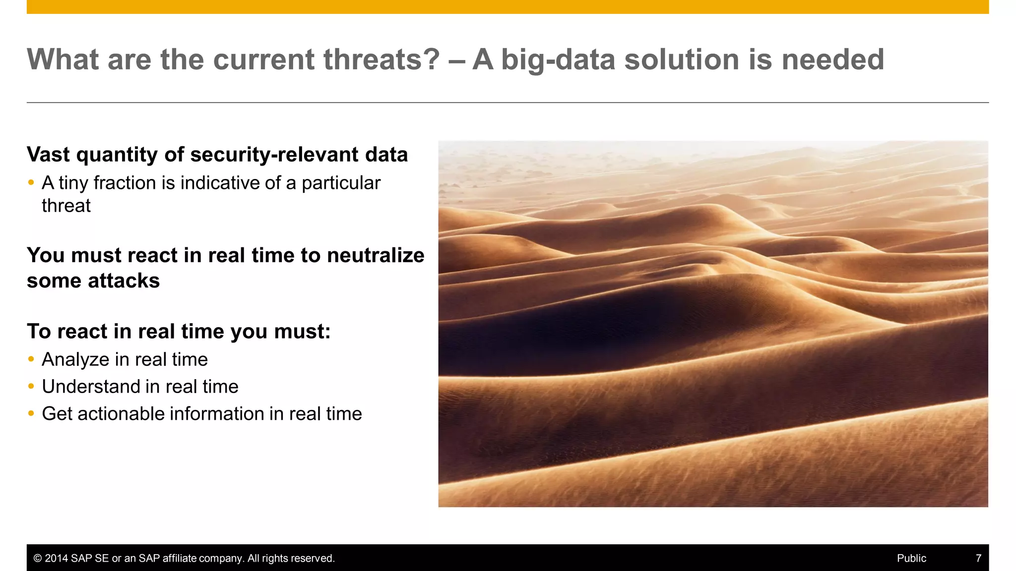 SAP Enterprise Threat Detection Overview | PDF