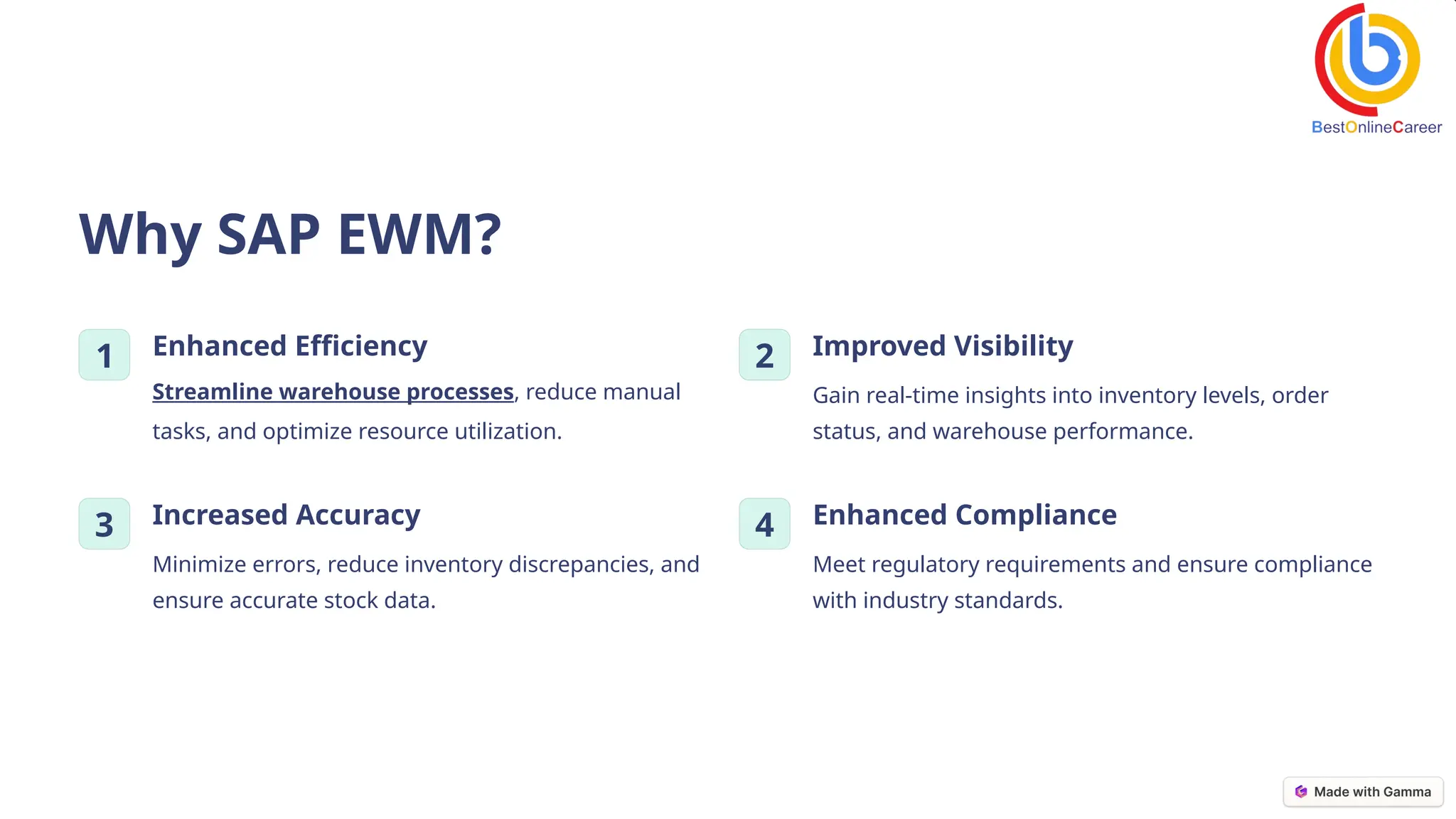 SAP-EWM-Implementation-Warehouse-Success | PPTX | Logistics | Business