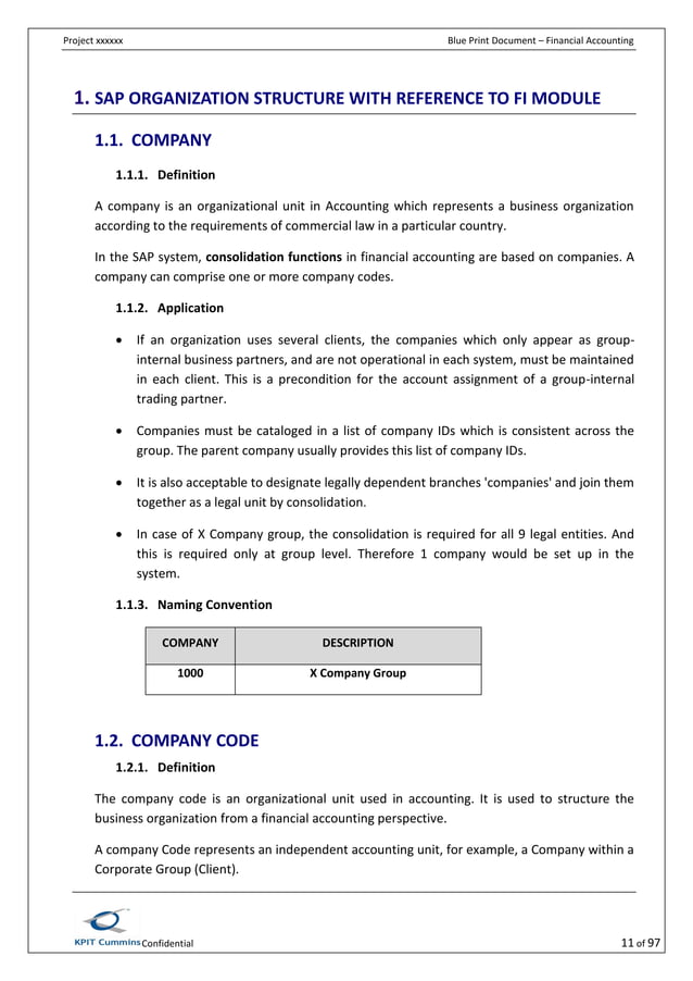 SAP FICO BBP Sample Document PDF NEW! | PDF | Business Accounting & Finance | Business