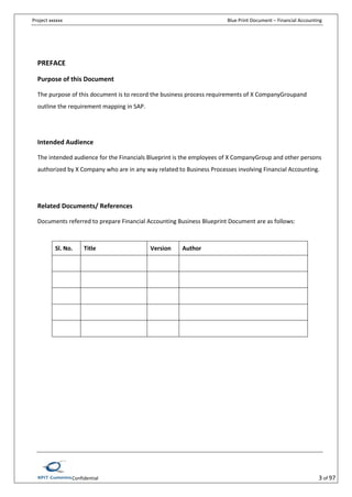 SAP FICO BBP Sample Document PDF NEW! | PDF