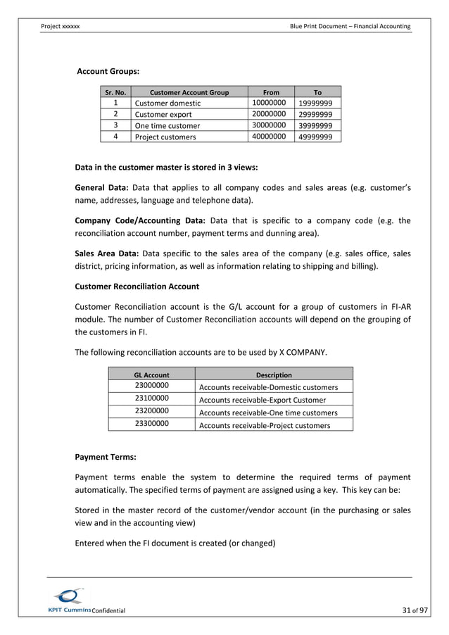 SAP FICO BBP Sample Document PDF NEW! | PDF | Business Accounting ...