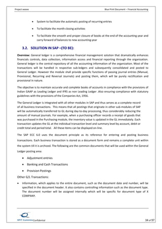 SAP FICO BBP Sample Document PDF NEW! | PDF